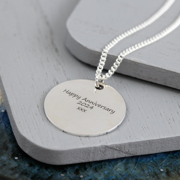 Bespoke Star Map Constellation Necklace - 25mm Disc - Scarlett Jewellery